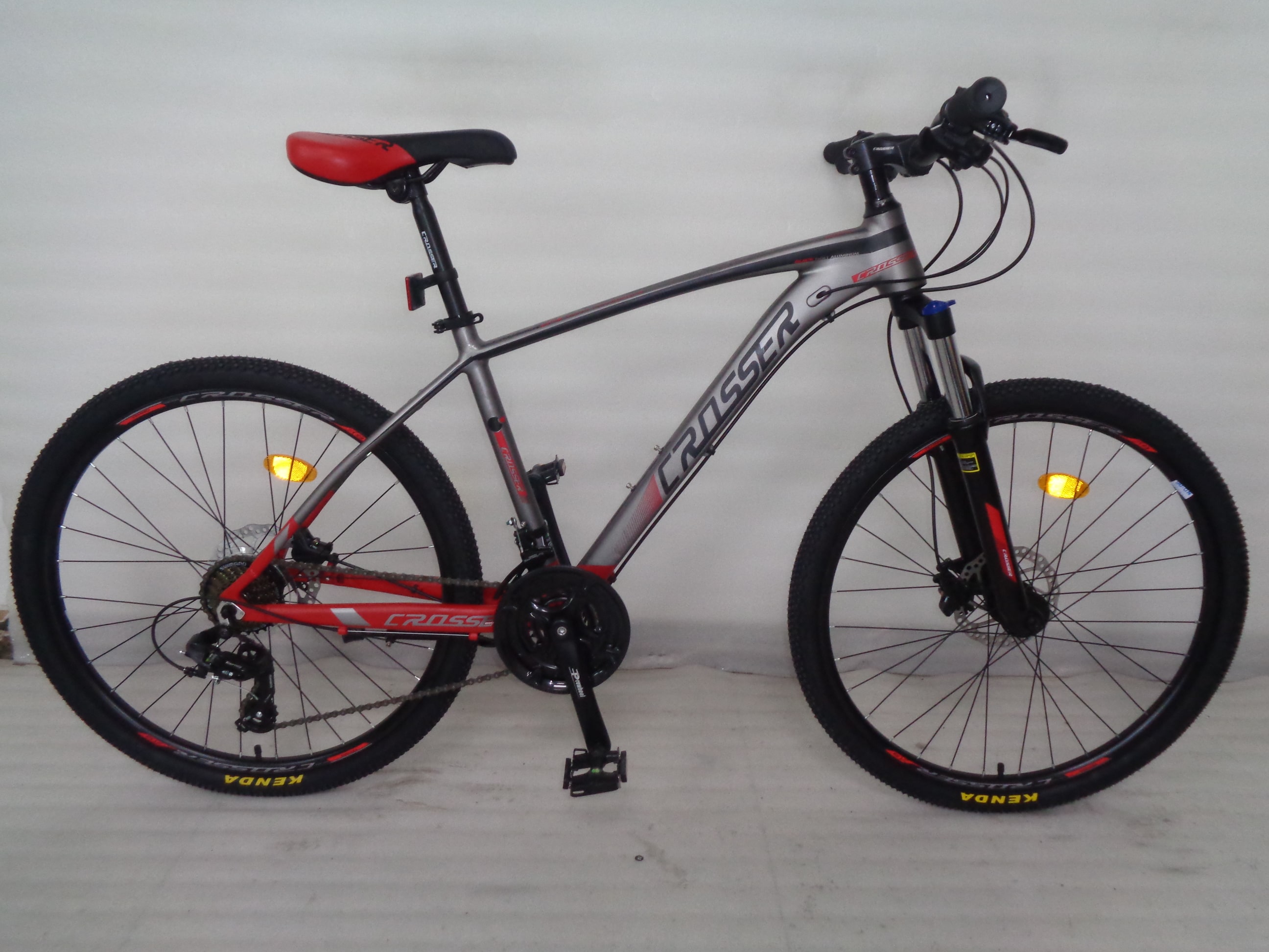 Crosser Quick 26" - алюминиевый горный велосипед | Гидравлика